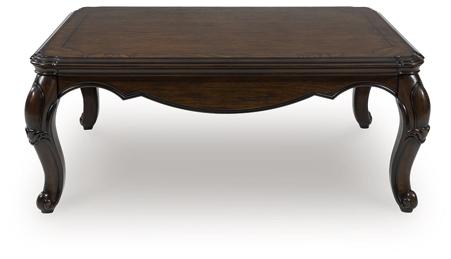 Maylee Rectangular Cocktail Table – Lewis Furniture Co.